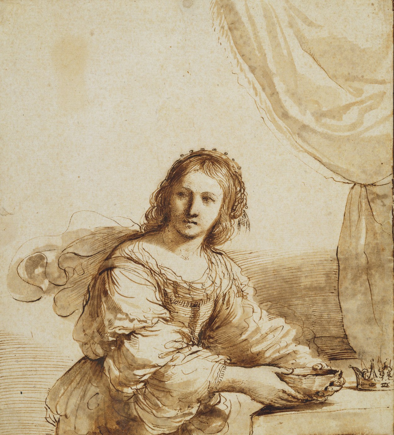 Spencer Alley: Guercino (1591-1666) - Mid-Career Drawings - 1630-1635