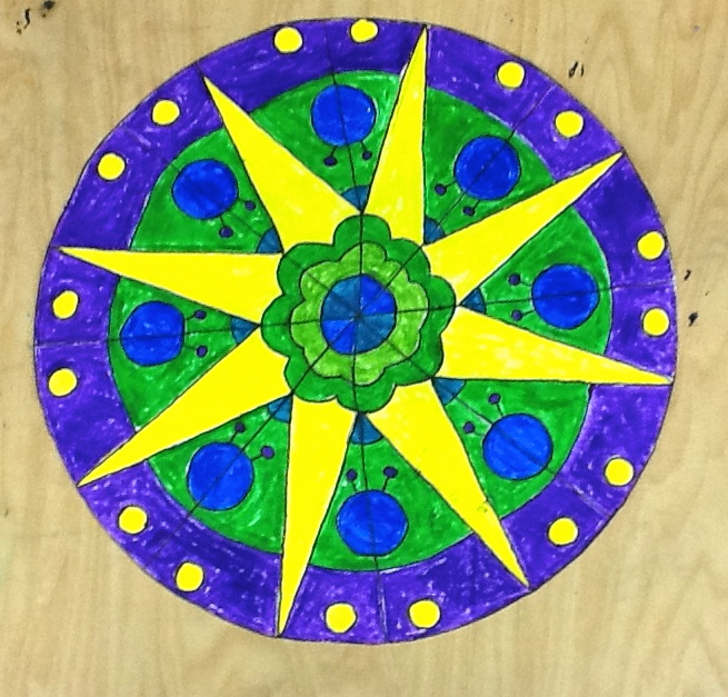 Mrs. Paul's Art Room: Mandala Radial Design