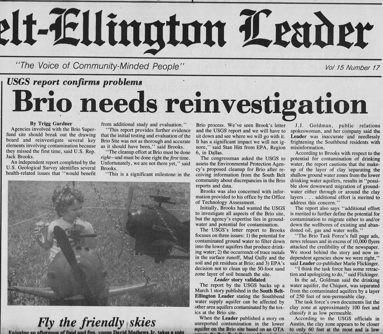 South Belt Houston Digital History Archive: Brio Superfund South Belt ...