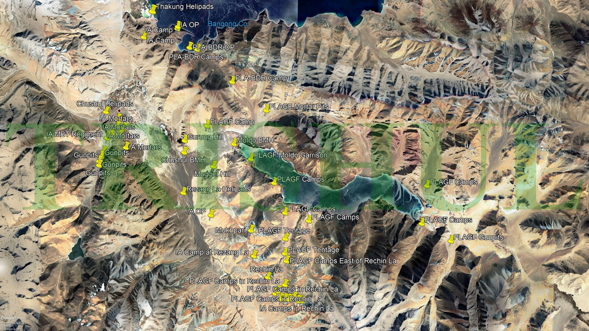 TRISHUL: Opposing Deployments Along The LAC In Eastern Ladakh