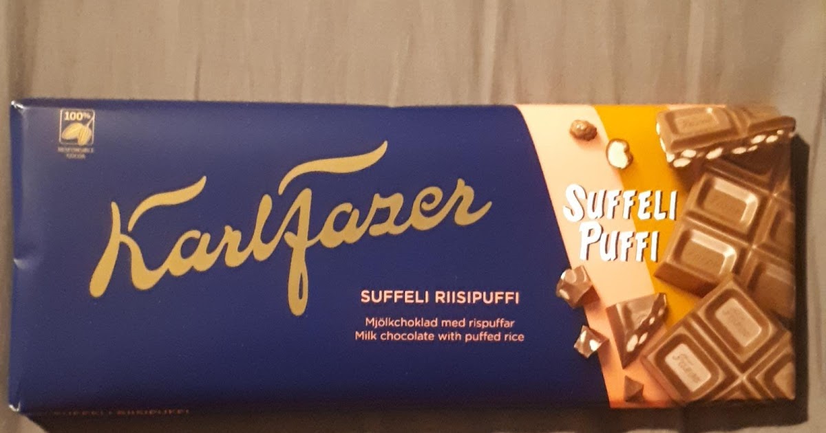 Hirveä Herkkublogi: Fazerin Suffeli puffi suklaa
