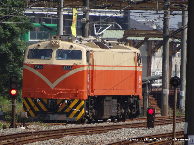 Blair's 鐵道攝影: E336電力機車 / TRA E336 Electric locomotive