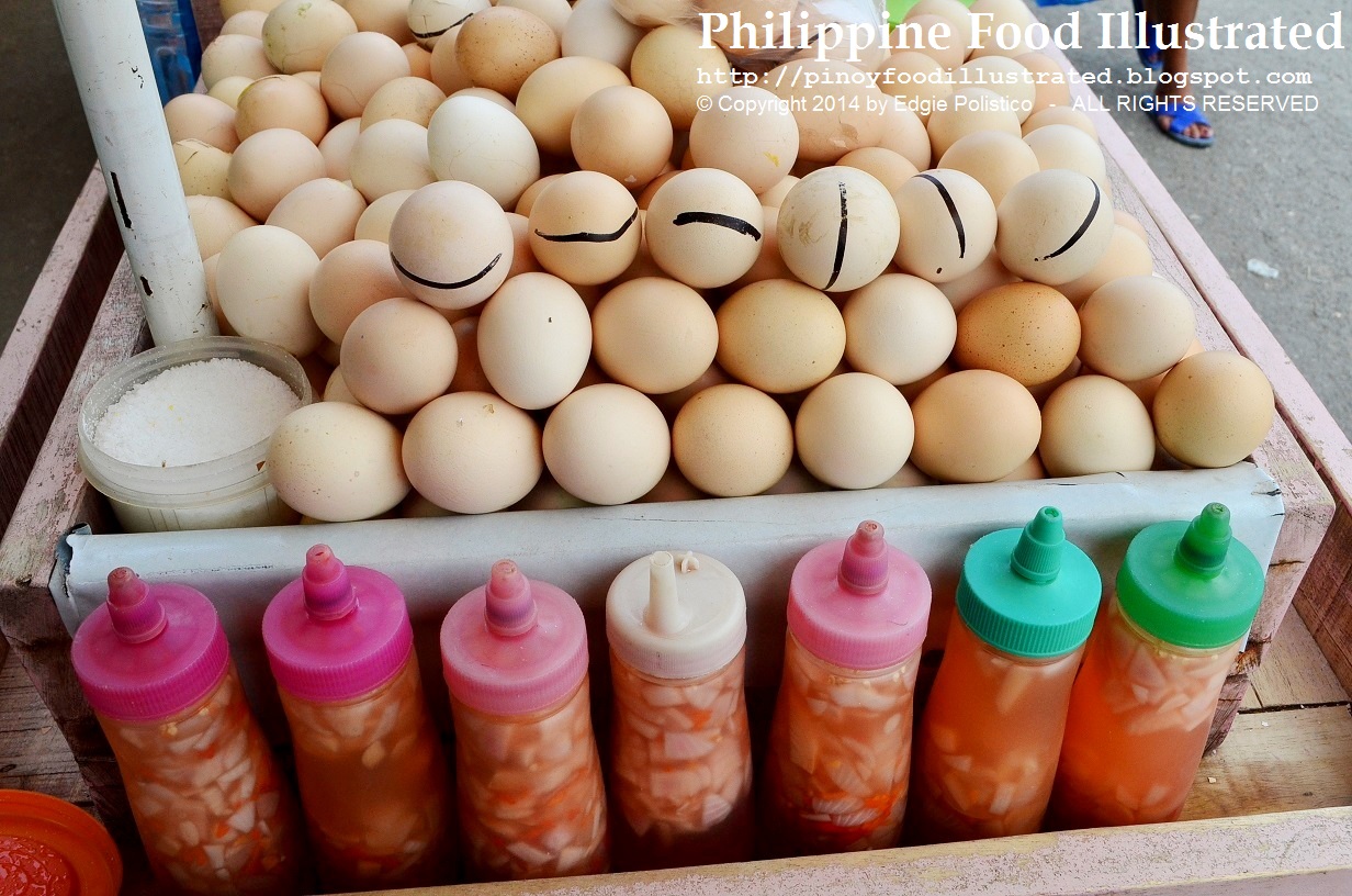 Philippine Food Illustrated: balot itlog manok