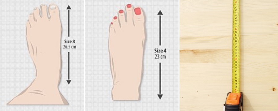 Ukuran Sepatu | Ketahui nomor kaki anda dengan tepat - Katalog Terbaru