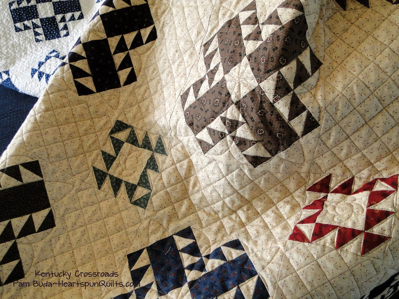 Heartspun Quilts ~ Pam Buda: Kentucky Crossroads