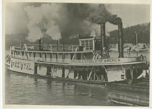Industrial History: Sprague ("Big Mama") Sternwheeler Towboat and other ...