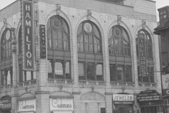 H A R L E M + B E S P O K E: REMEMBER: THE HAMILTON THEATER CIRCA 1940