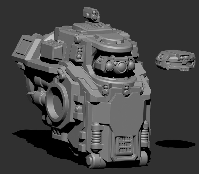 High Tech Mech Components Preview - Faeit 212