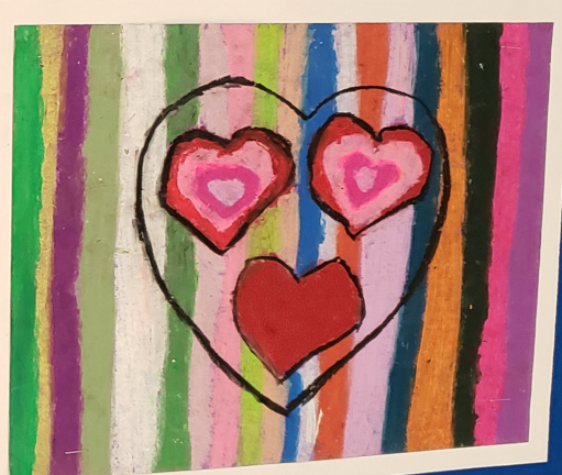 Mrs. Pearce's Art Room : Oil Pastel Hearts
