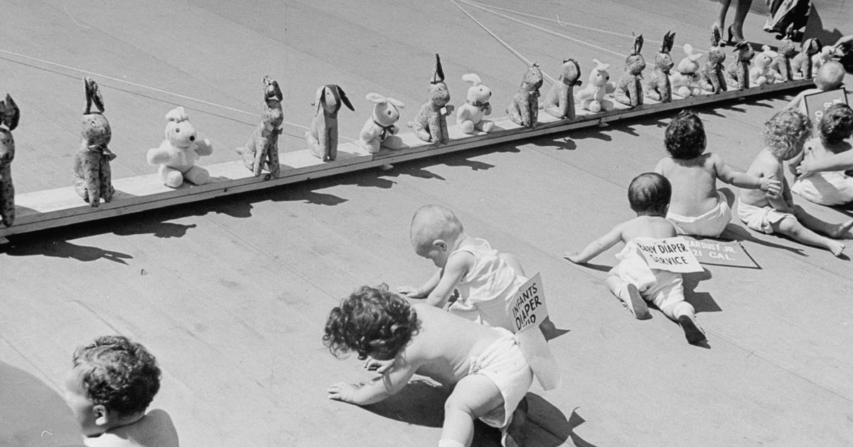 Baby Racing Used to Be a Real-Life Actual Sport During the Mid-20th ...