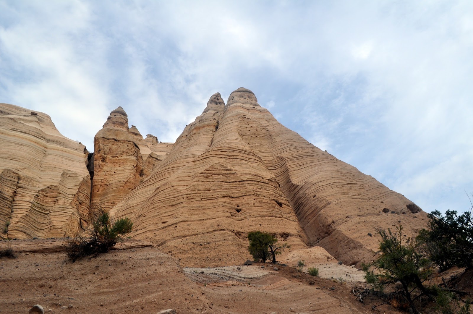 ¶ snow & mist: Kasha-Katuwe Tent Rocks National Monument