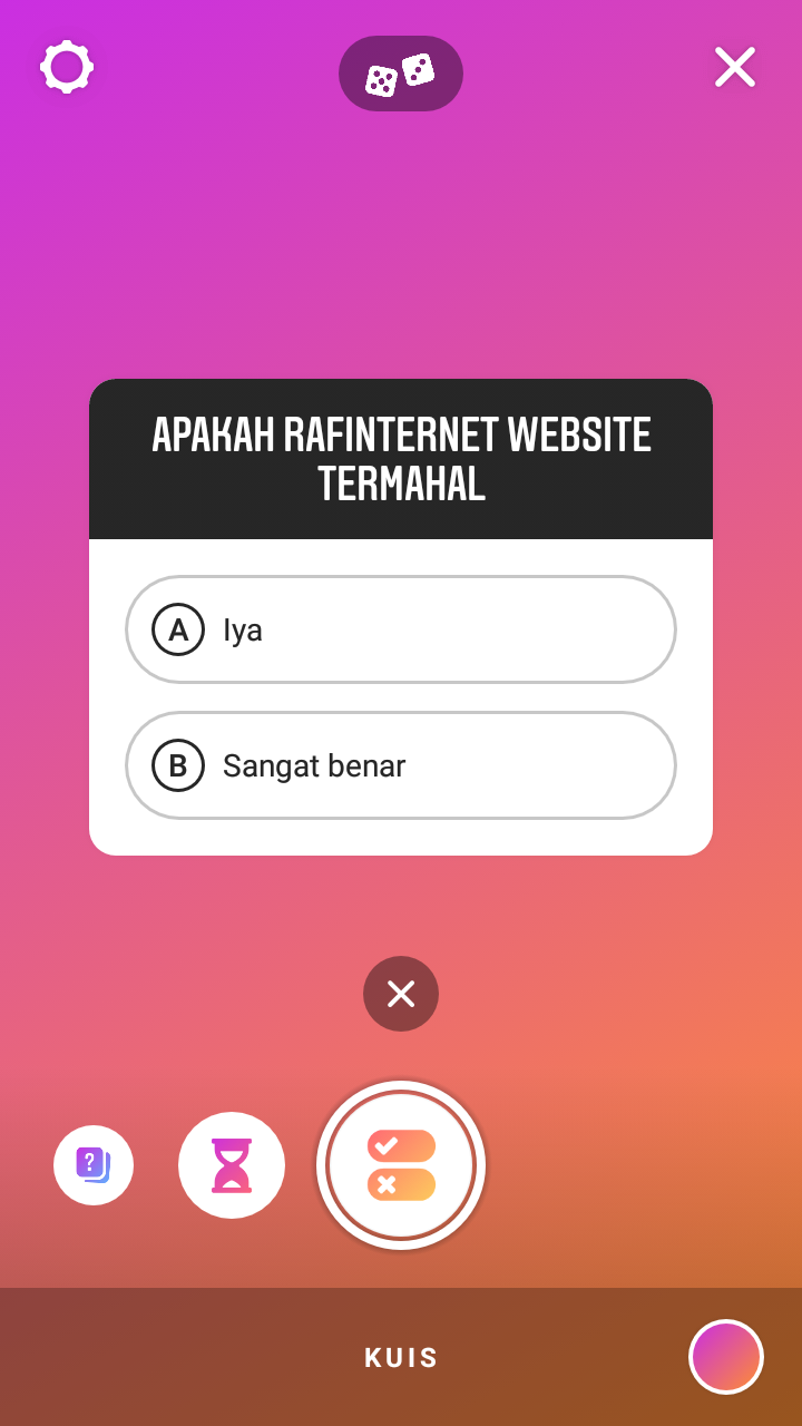 √ Cara Membuat Polling di Instagram dengan Sticker Kuis - Rafinternet