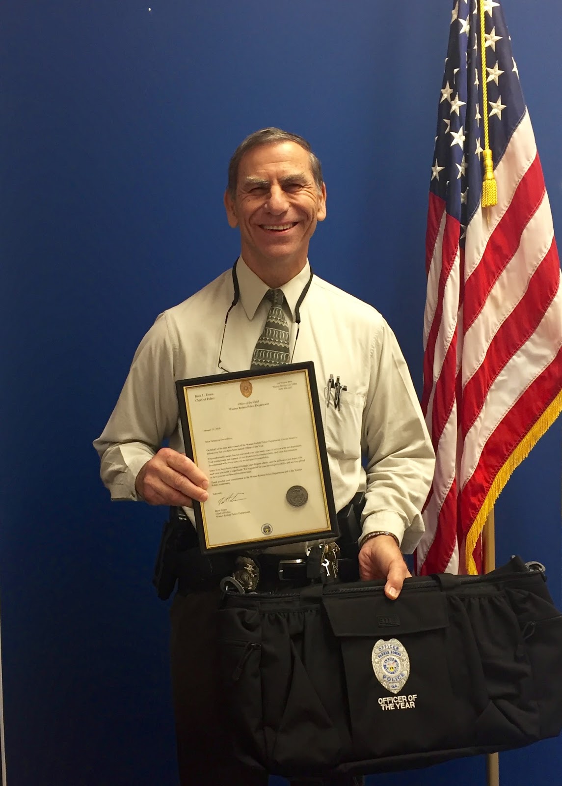 Warner Robins Police Department: Congratulations Officer of the Year ...