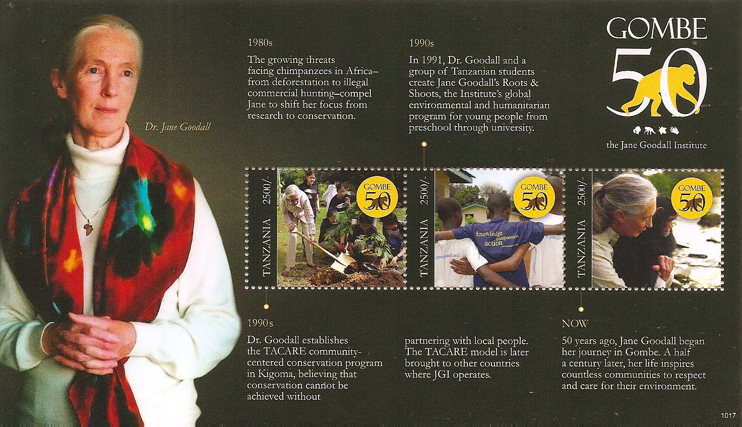 Commonwealth Stamps Opinion: Tanzania's 2003 And 2007 World Vision Issues.