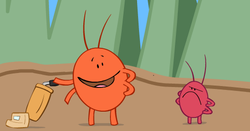 reading is fun: THE GRUMPY BUG