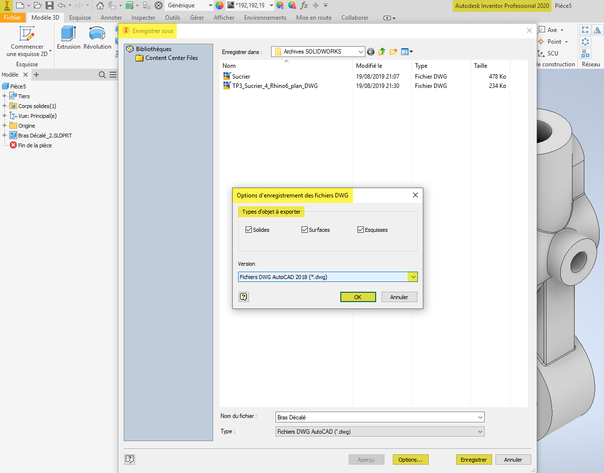 Revit-Mémo: de Solidworks à Revit
