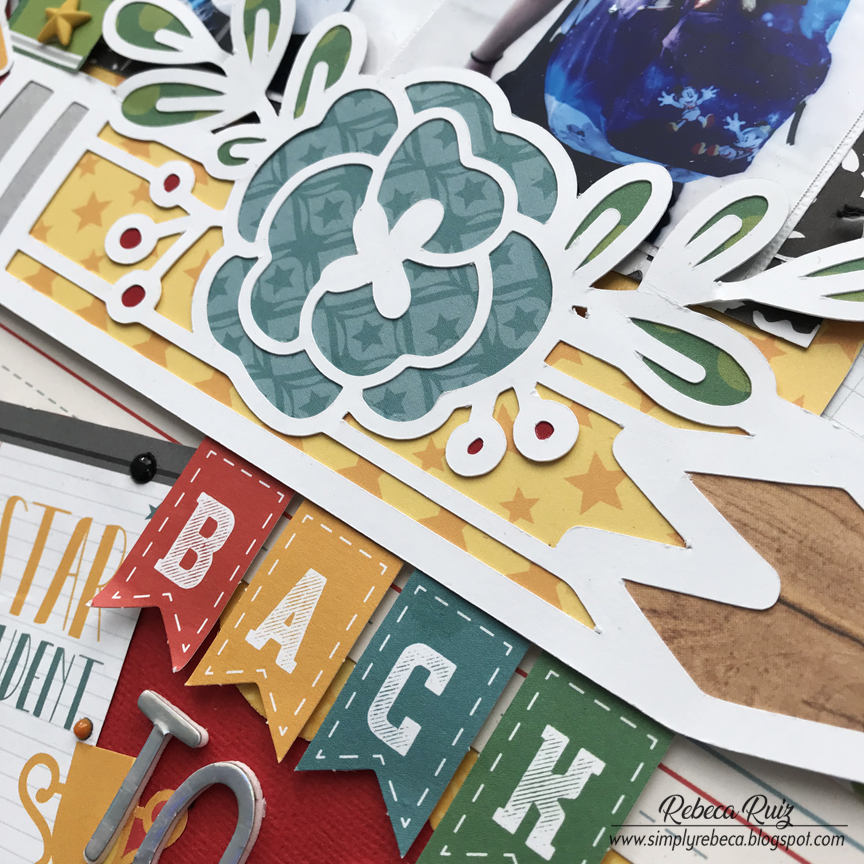 Back to School Layout - Simply Rebeca