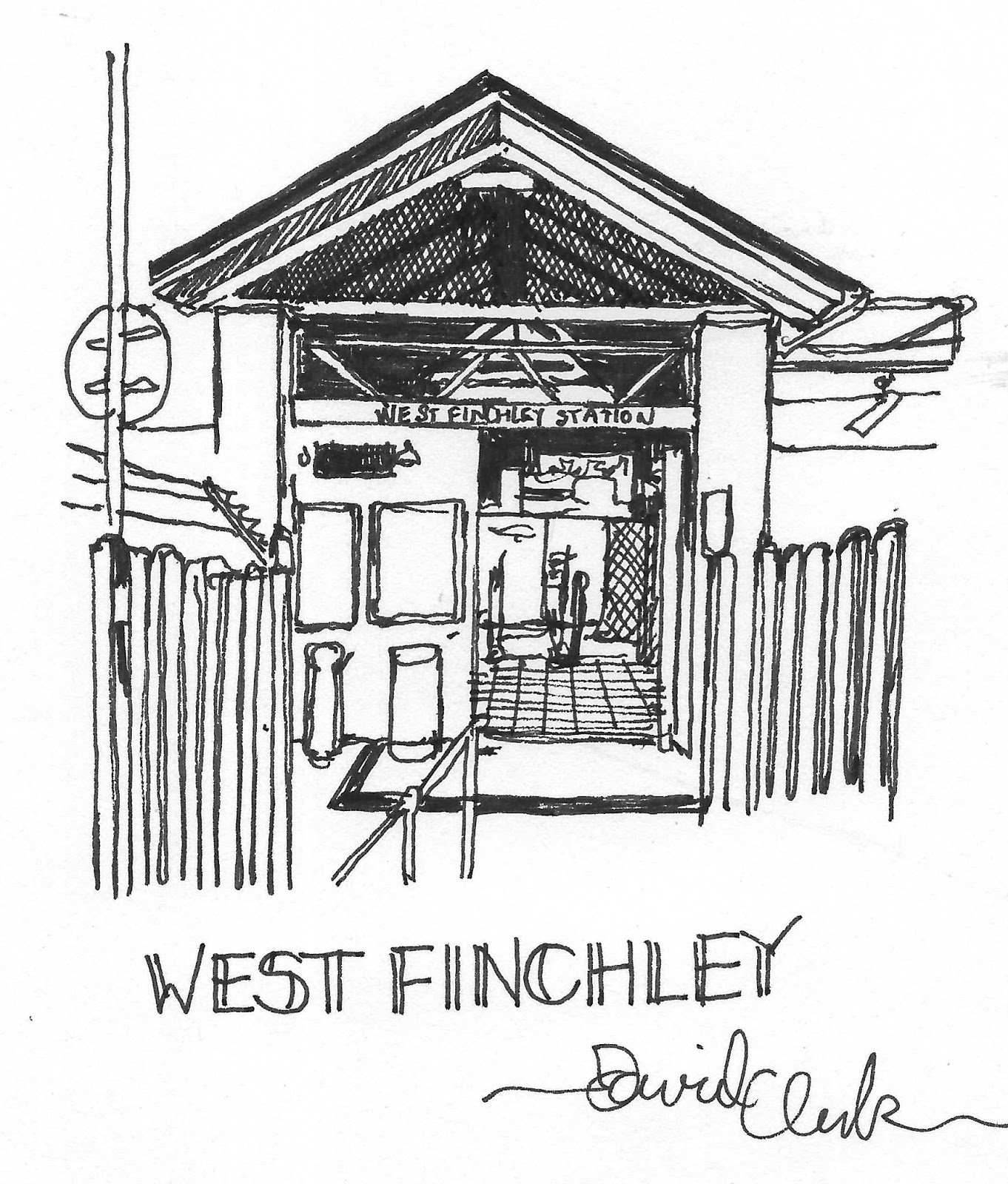 South Wales Urban Sketcher: Northern Line Section Two: High Barnet to ...