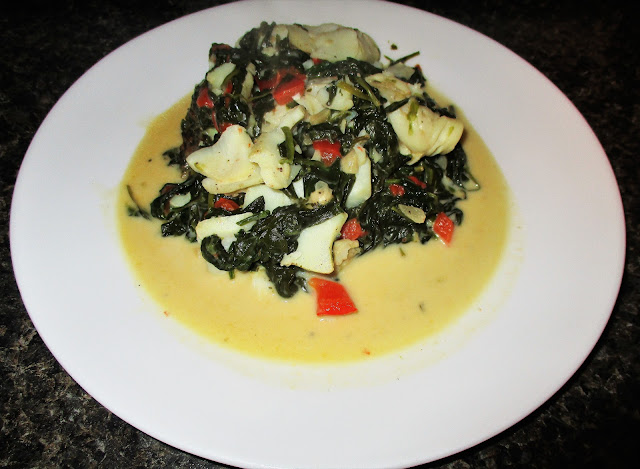 Christine's Cooking: Cod Florentine