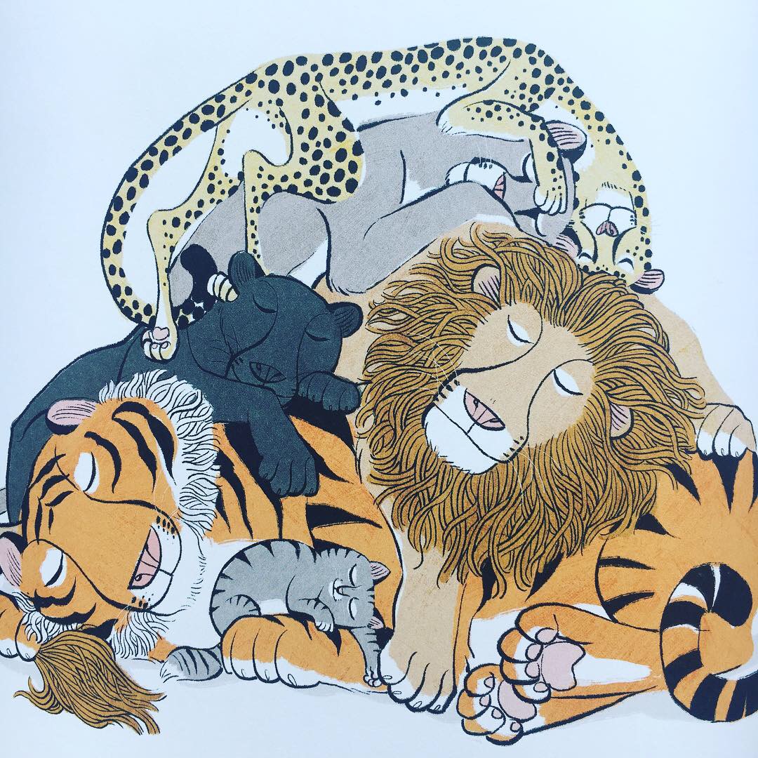 Kinderbuchblog Familienbücherei: Große Tatzen, kleine Tatzen