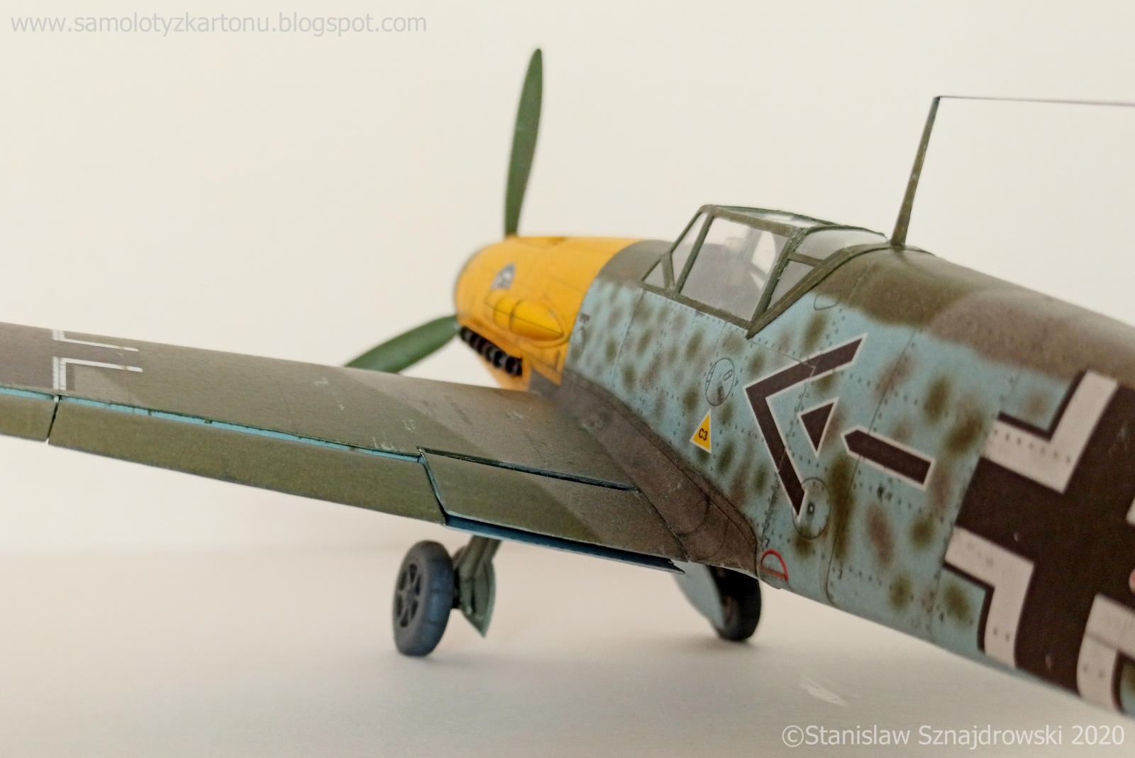 Samoloty z kartonu: Galeria/ Photo gallery - Messerschmitt Bf-109 F-2 ...