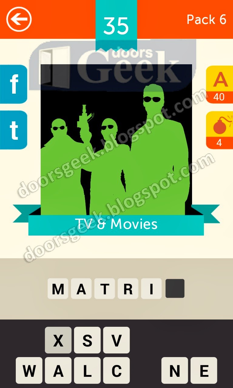 Mega Quiz [Pack 6] Level 35 ~ Doors Geek