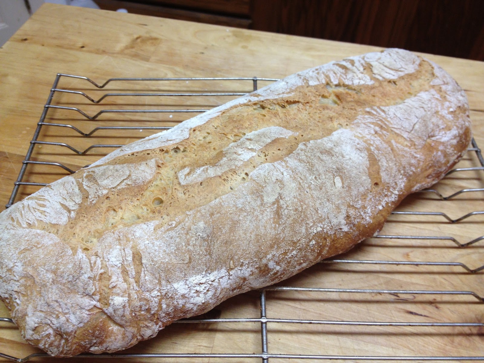 Tracy Cooks in Austin: Single Italian Crusty Loaf