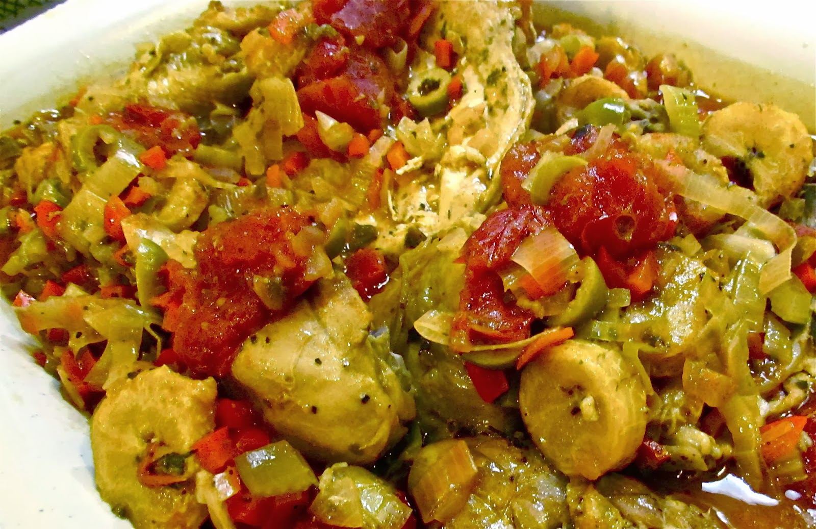 Flavors of the Sun: Chicken Mofongo--Caribbean Fusion Food