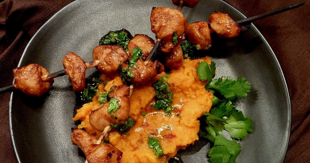 Cracked Pepper: Mahogany Chicken with Smoky Lime Sweet Potatoes