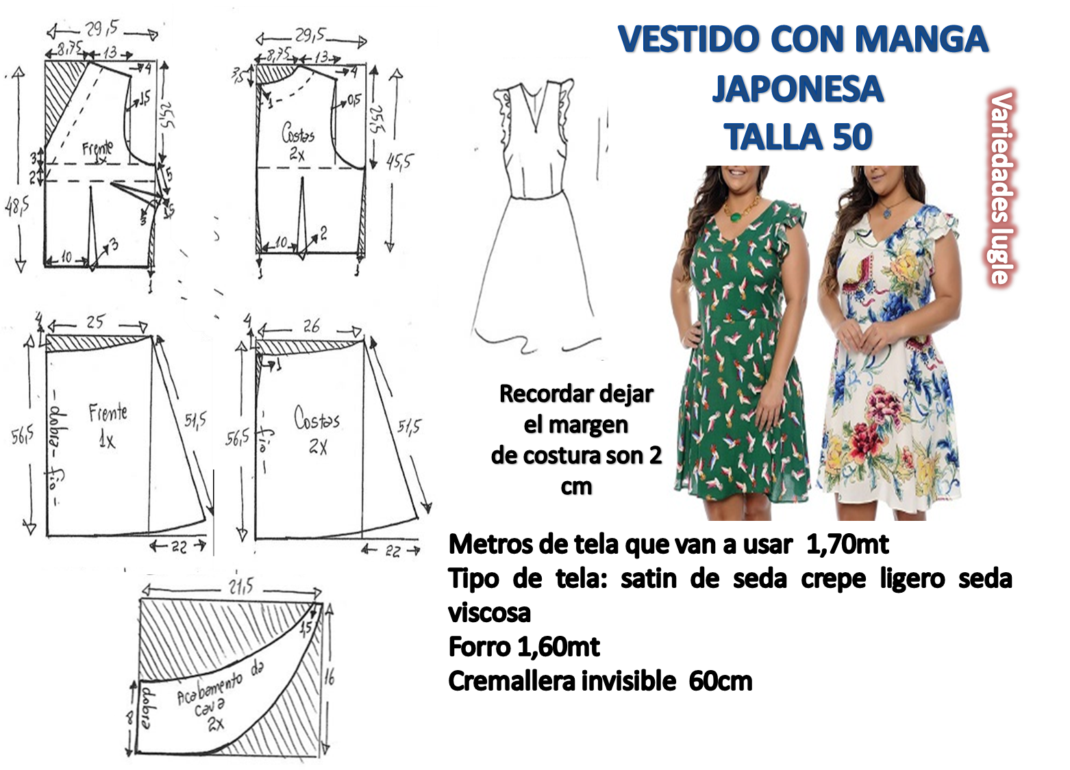 PATRONES GRATIS TALLAS GRANDES