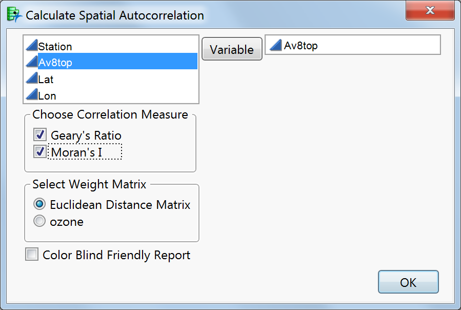Statcon: Exploring Spatial Autocorrelation: Moran's I and Geary's Ratio