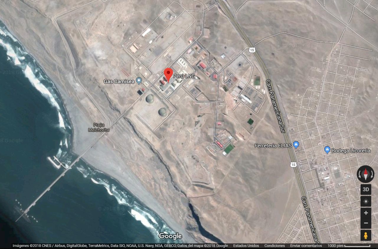 Gas Natural : Acerca de "Perú LNG": planta y terminal marítimo.