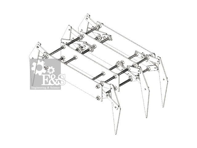 Mechanical Spider using Klann Mechanism