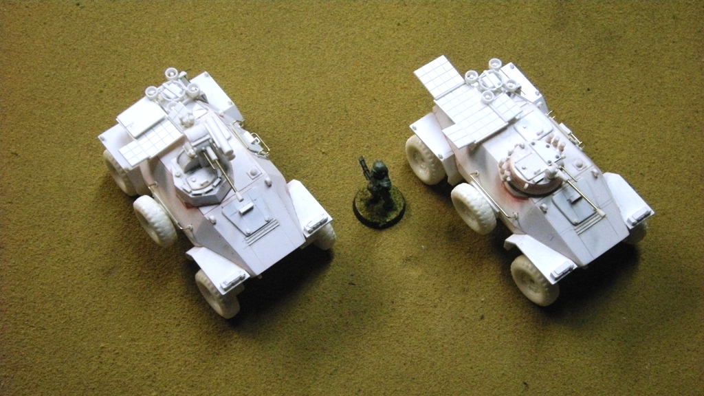 Irishserb's Miniatures Adventure: 28mm Sci-fi Recce Cars Update