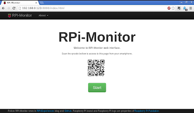 RPi-Experiences: RPi-Monitor: Raspberry Pi self monitoring
