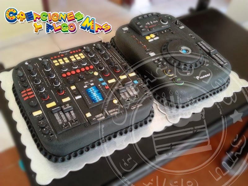 TORTA MOTIVO DJ - CAKE DJ - Creaciones y Algo Mas