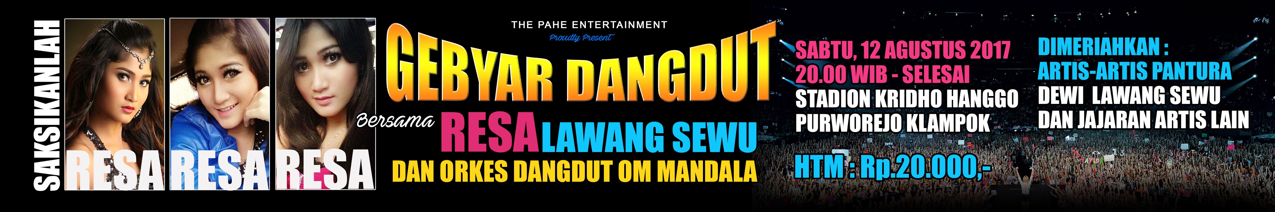 Whonesia Graphic Design : Desain Backdrop, spanduk dan ticket Gebyar ...