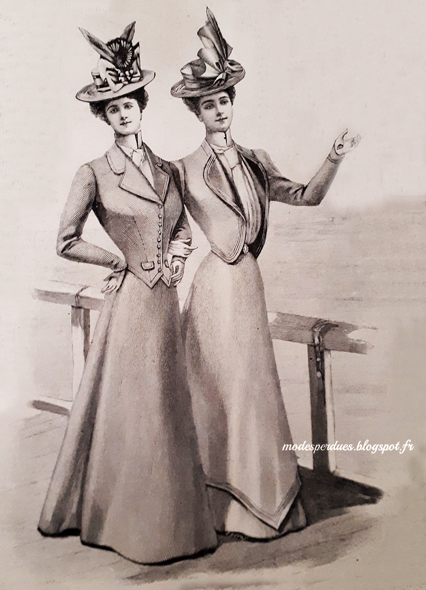 A la Recherche des Modes Perdues et Oubliées : 1895-1899 Mode Estivale ...