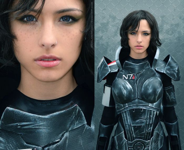 Amazing Mass Effect Female Shepard Cosplay ~ LoL City