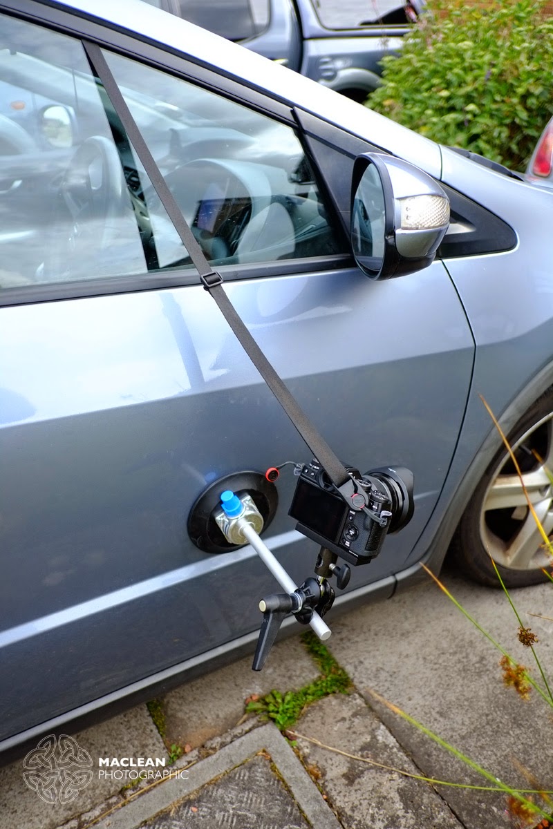 TEST: Manfrotto 241V Suction Grip with the Fujifilm X-T1