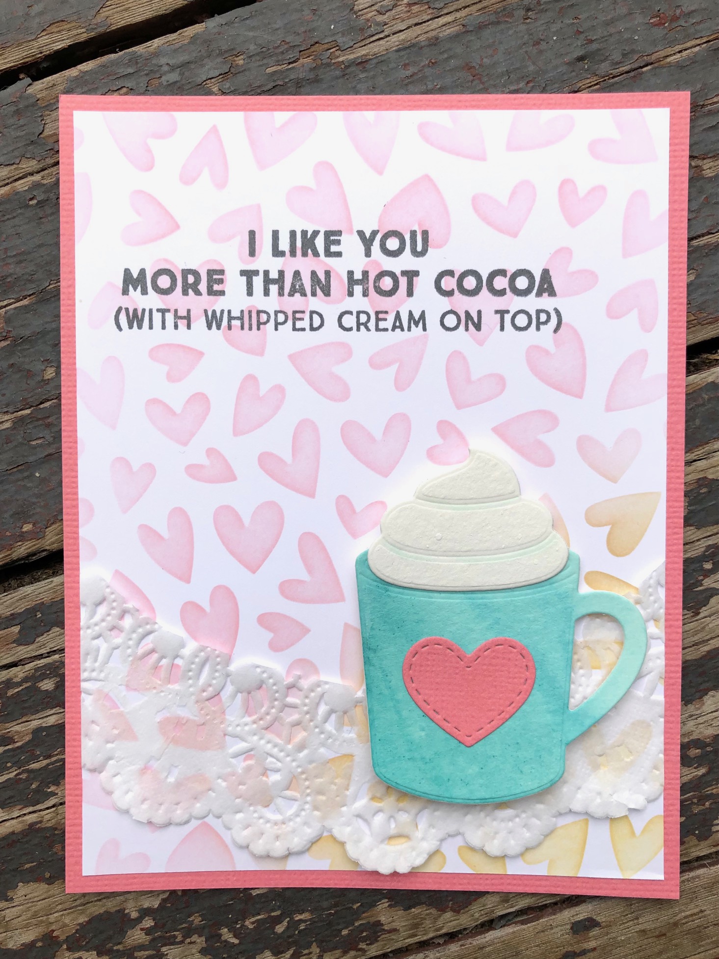 Hot Chocolate card