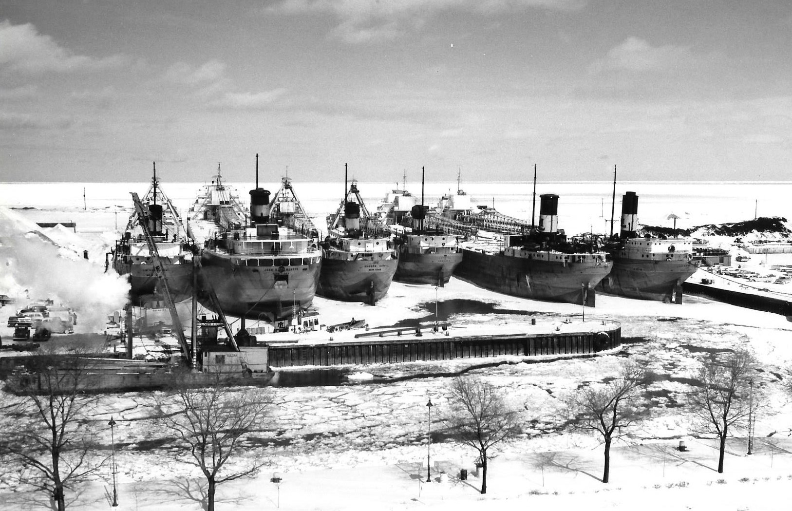 Towns and Nature: Rogers City, MI: Carmeuse/US Steel Port Calcite ...