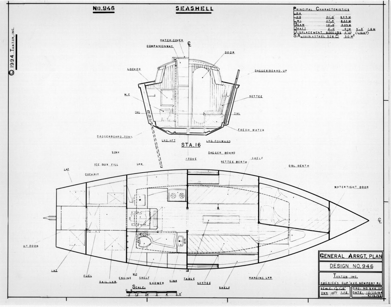 TANTON YACHT DESIGN.: Swing Keel; Centerboard;Daggerboard; Keel ...