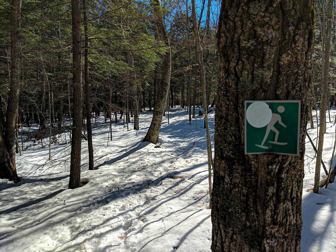 Snowshoeing Peninsula State Park in Door County