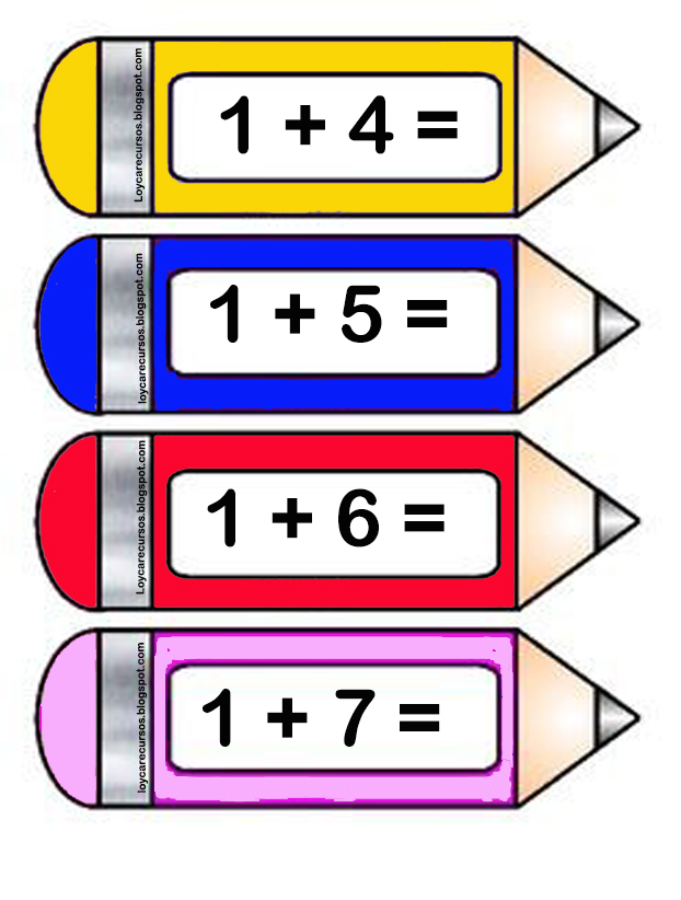RECURSOS DE EDUCACIÓN INFANTIL: SUMAS 1