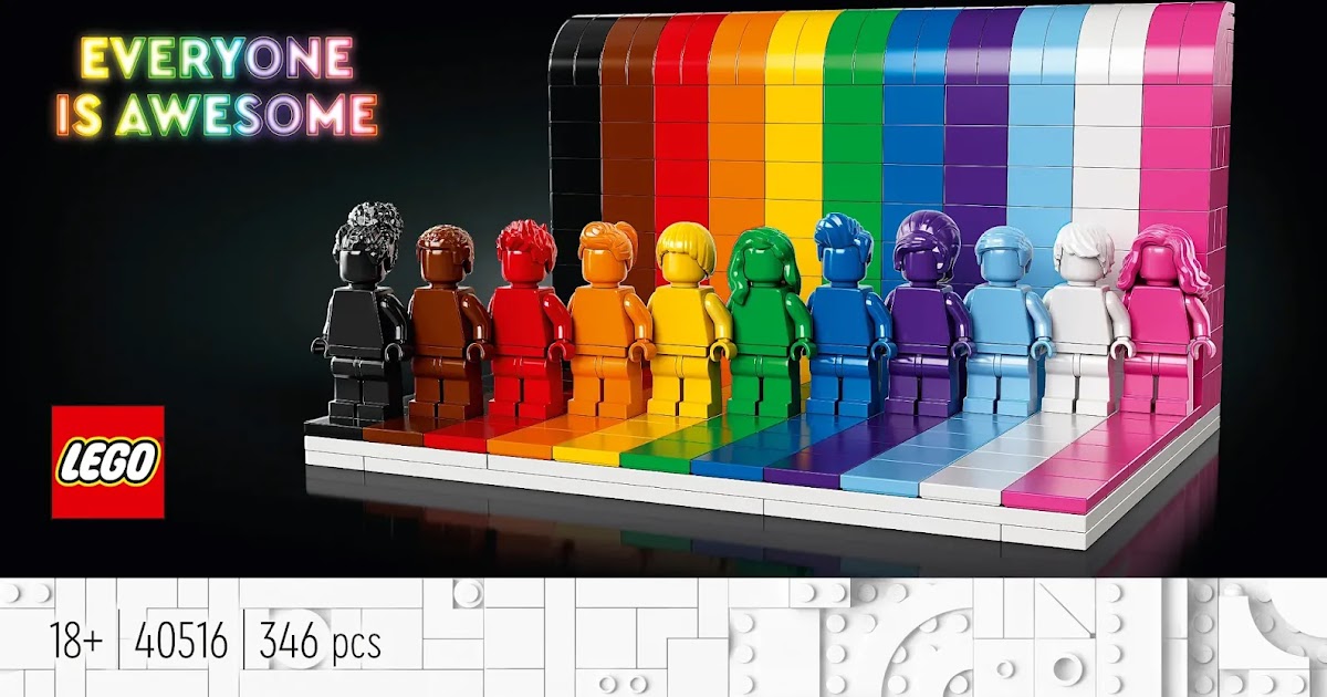 LEGO - Todo mundo é incrível! Novo set celebra a nossa diversidade ...