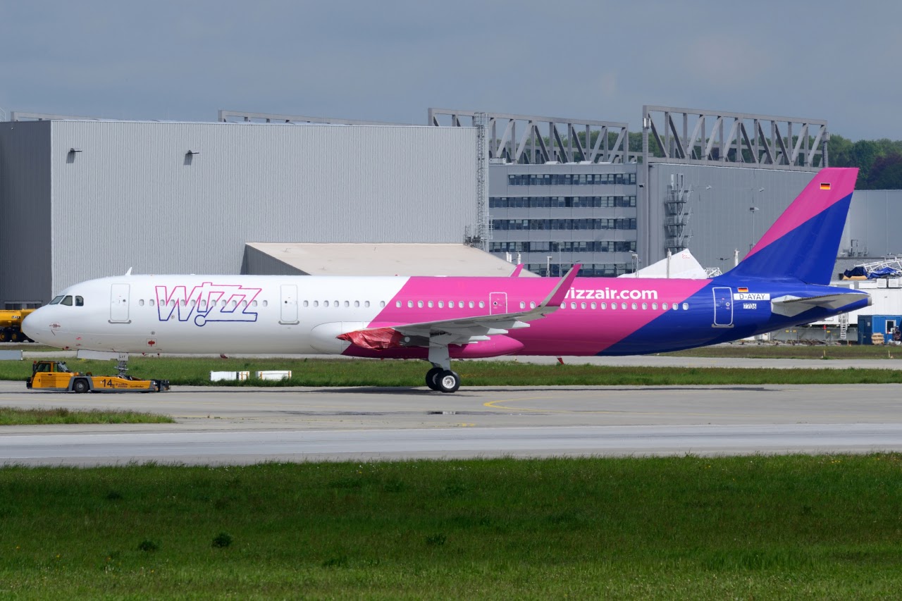 Airbus Hamburg Finkenwerder News: A321-231SL, WIZZ Air Abu Dhabi, A6 ...