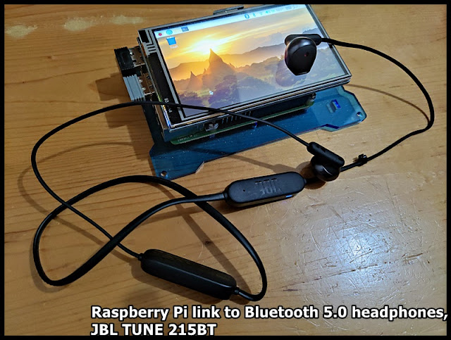 Hello Raspberry Pi: Raspberry Pi link to Bluetooth 5.0 headphones ...