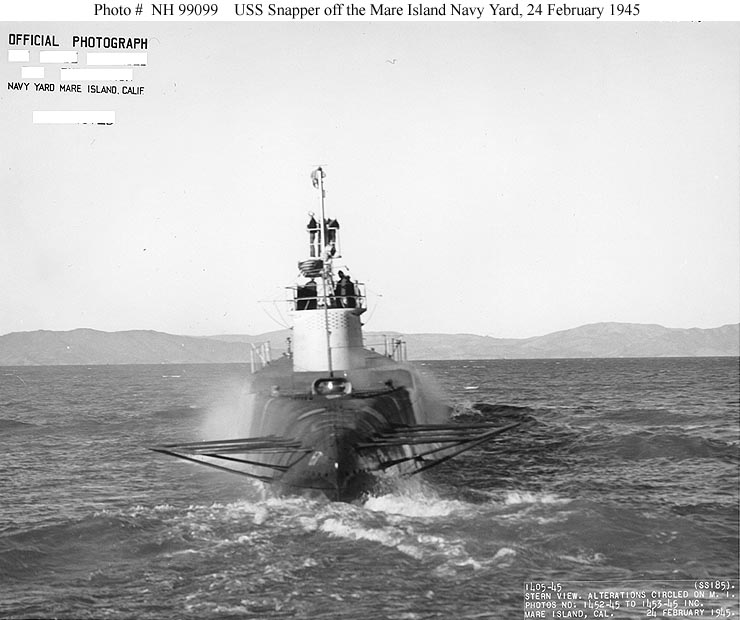 Naval Warfare: USS Snapper (SS-185)