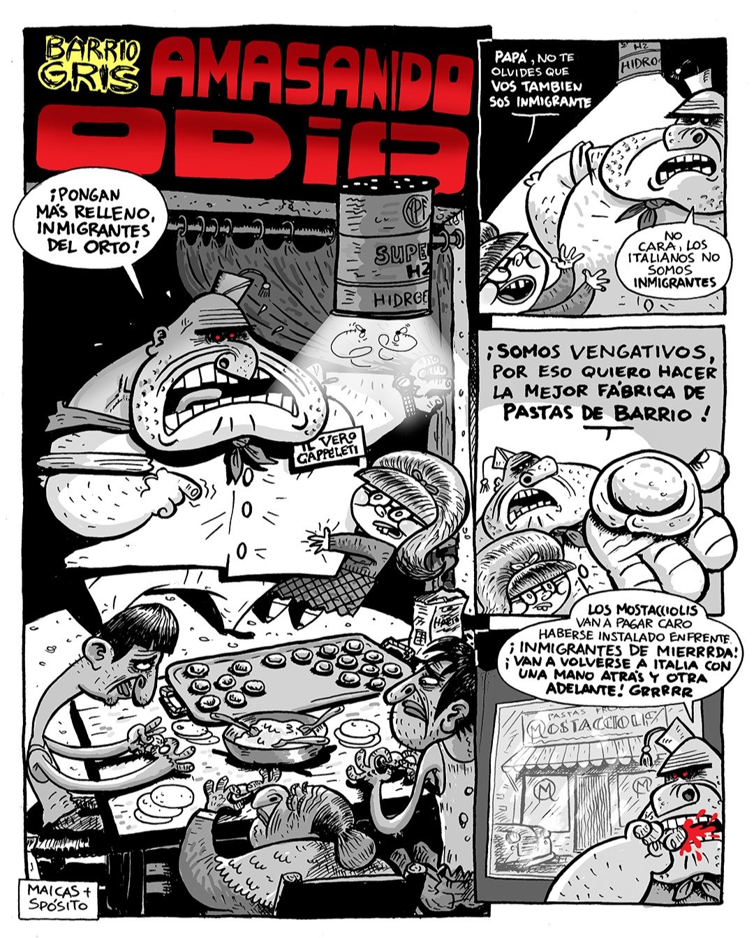 Galicia Comic: Barrio gris 1